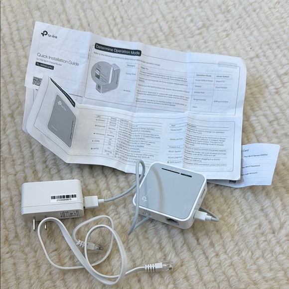 TP-Link | Networking | Tplink Compact Wifi Travel Router In White And ...